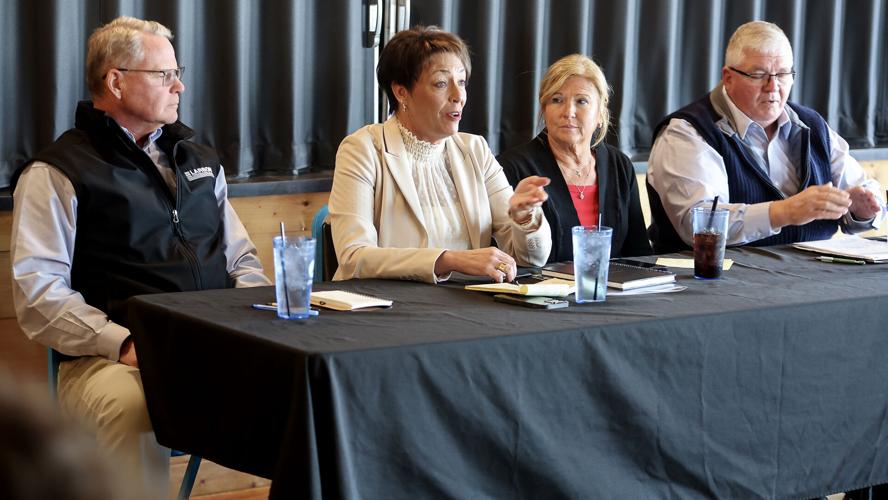 Legislators talk property taxes, other issues at Dyersville luncheon ...