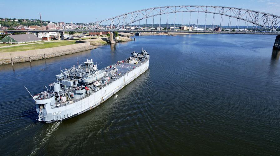 WWII ship that drew thousands during 2018 visit returns to Dubuque next ...