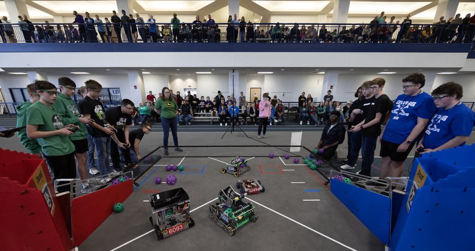 Area robotics students battle it out in archaeology-themed competition ...