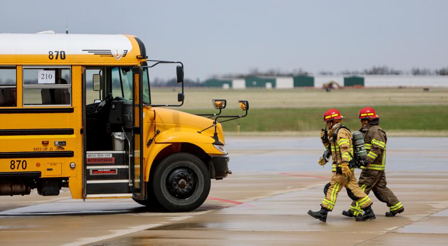 school bus fire drill