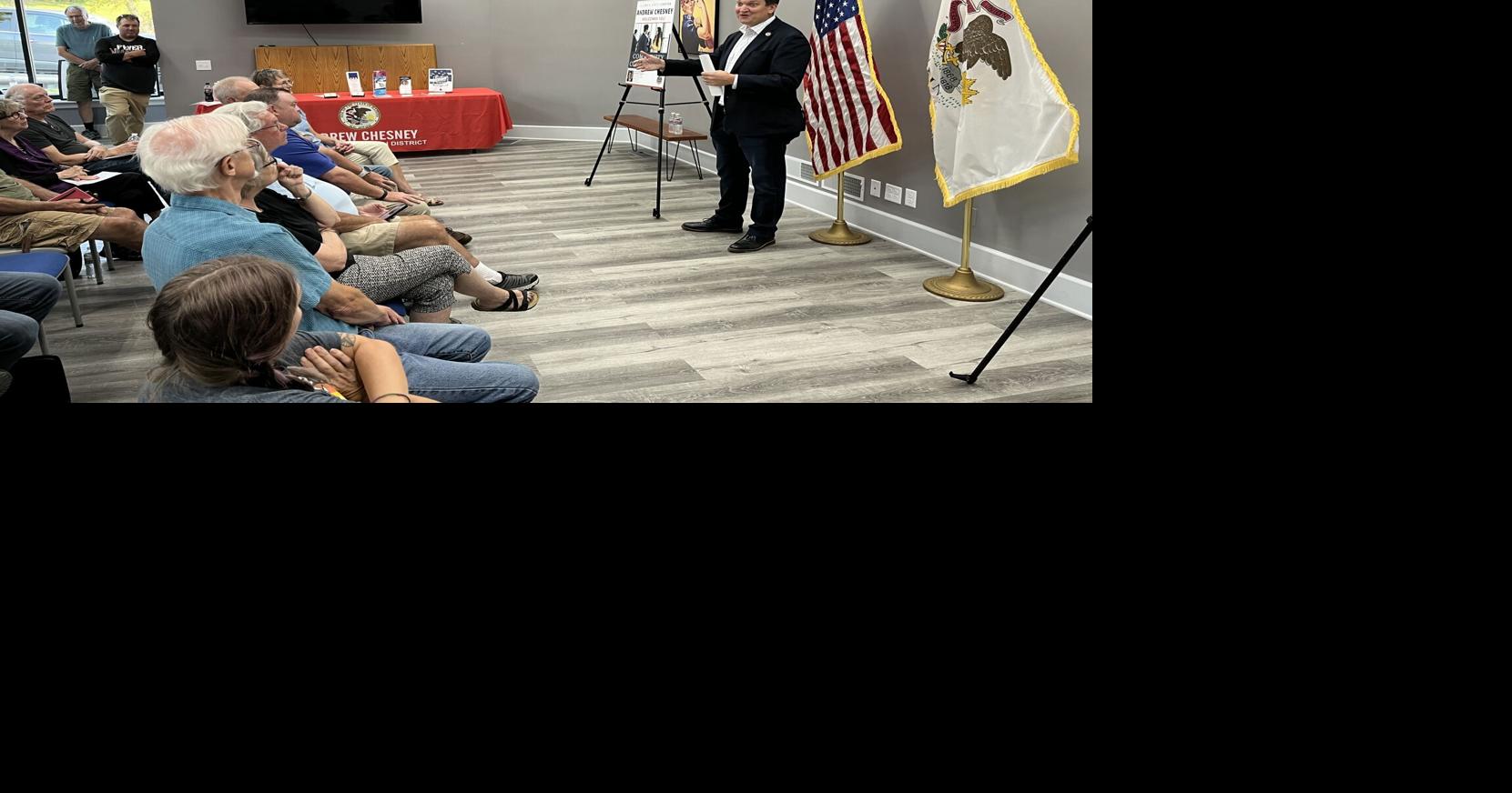 Chesney talks tax policy, youth mental health in Elizabeth | Tri-state ...