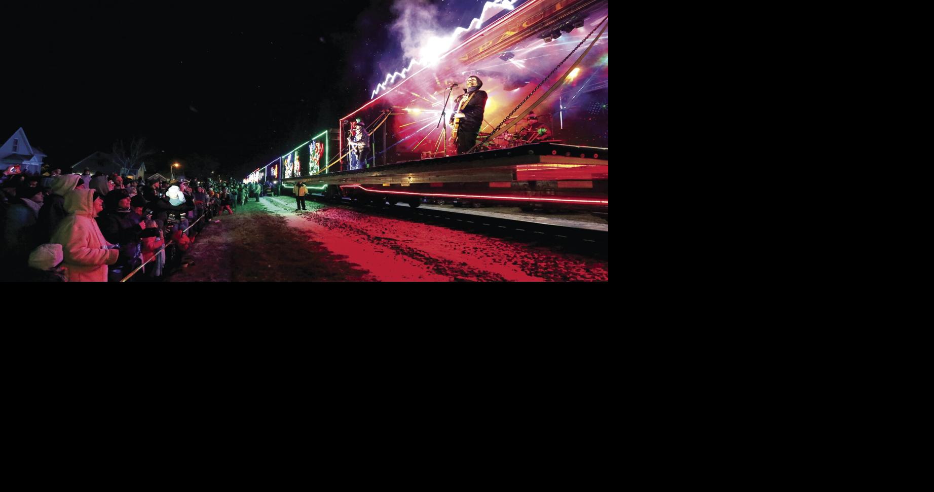 Holiday train stop shown live tonight on TelegraphHerald.com | Public ...