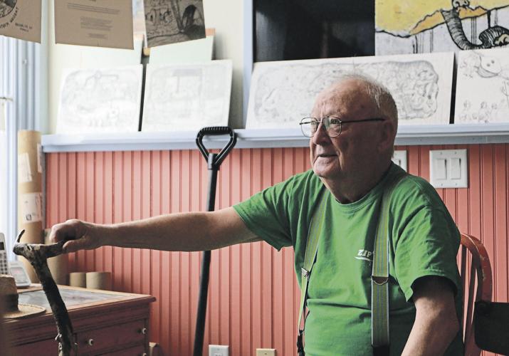 Local author Arthur Geisert brings old methods to new illustrations ...