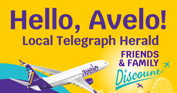 AVELO - Discount Code for Telegraph Herald Subscribers ...