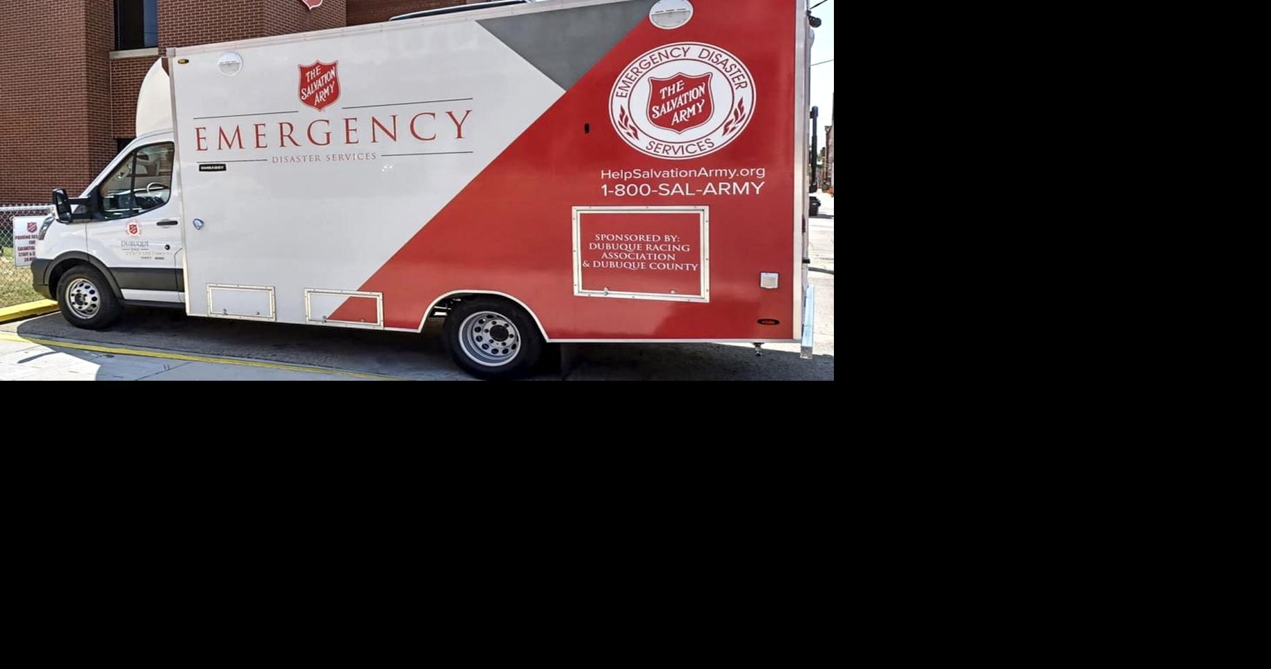 Local Salvation Army vehicle to offer aid to emergency responders | Tri ...