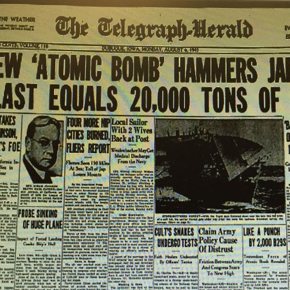 hiroshima bomb dates