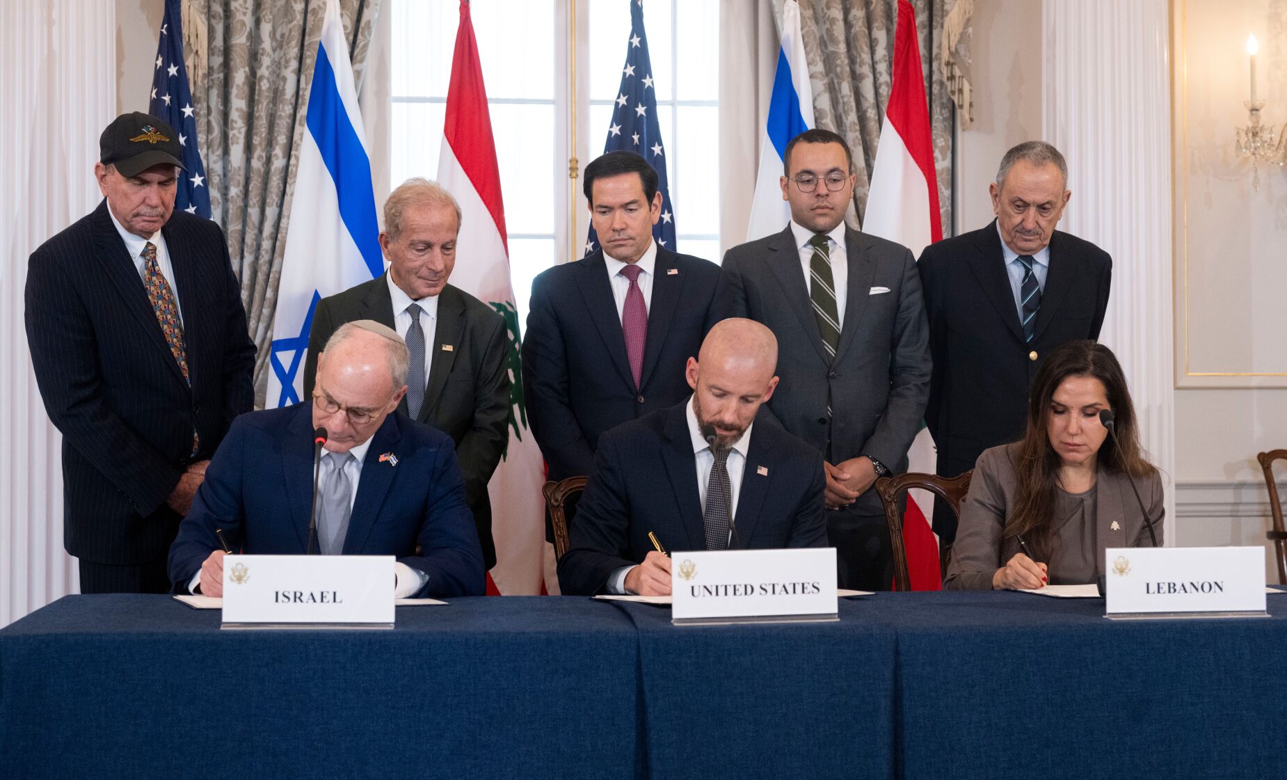 Israel and Lebanon sign framework agreement with US in 'first step ...