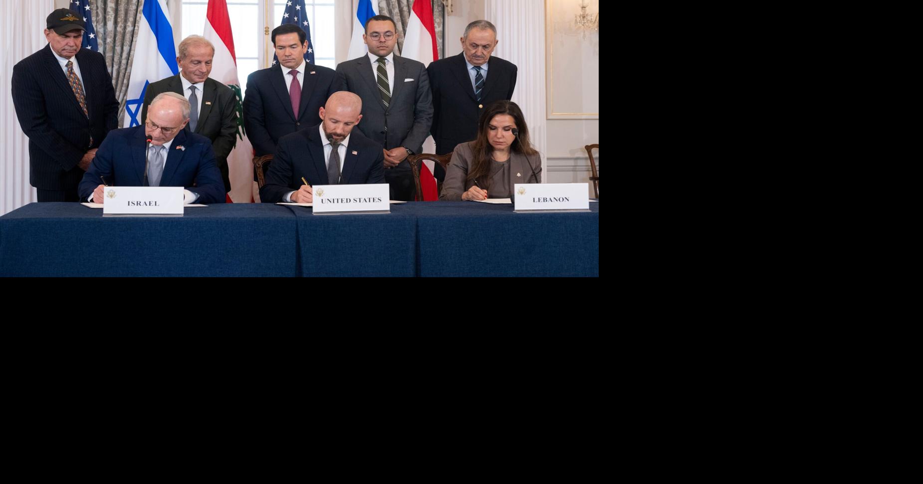 Israel and Lebanon sign framework agreement with US in 'first step ...