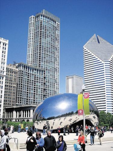 Bean-shaped sculpture is a big draw in Chicago | Features ...