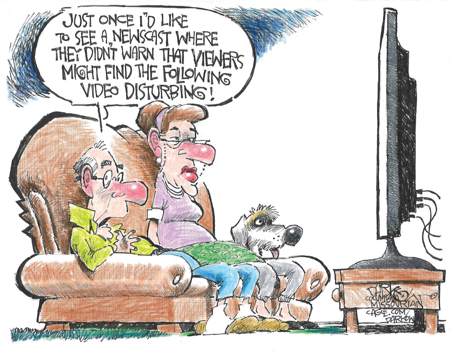 Darkow: Viewer discretion | Opinion | telegraphherald.com