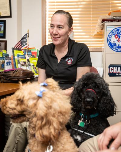 A Step of Faith: Dubuque couple trains service dogs for trauma ...