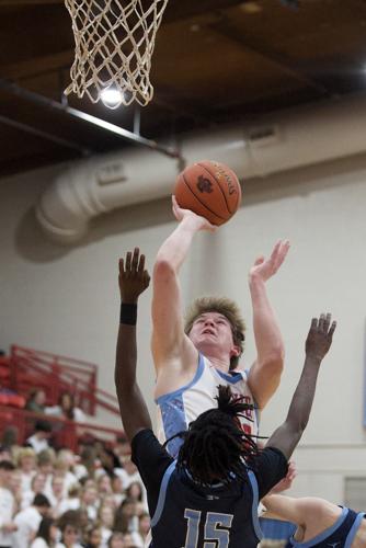 Boys prep basketball: Senior pulls away in second half to remain ...