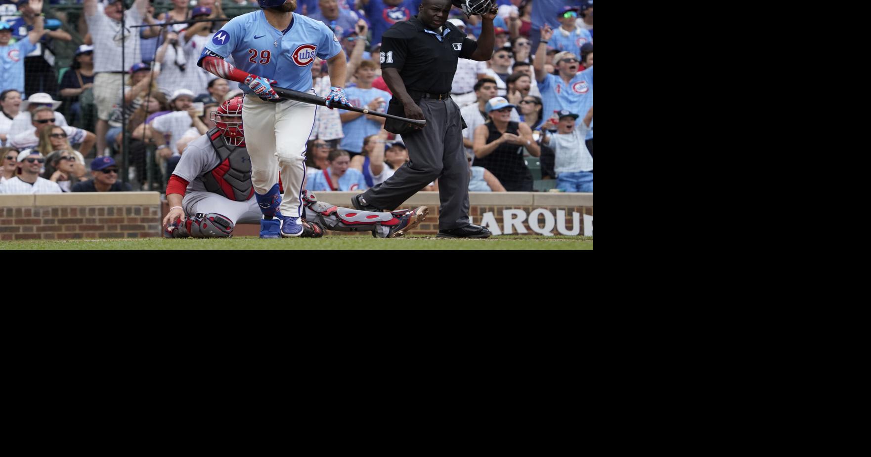 MLB: Busch hits 3 homers and Cubs set club record with 8 in 11-3 rout ...
