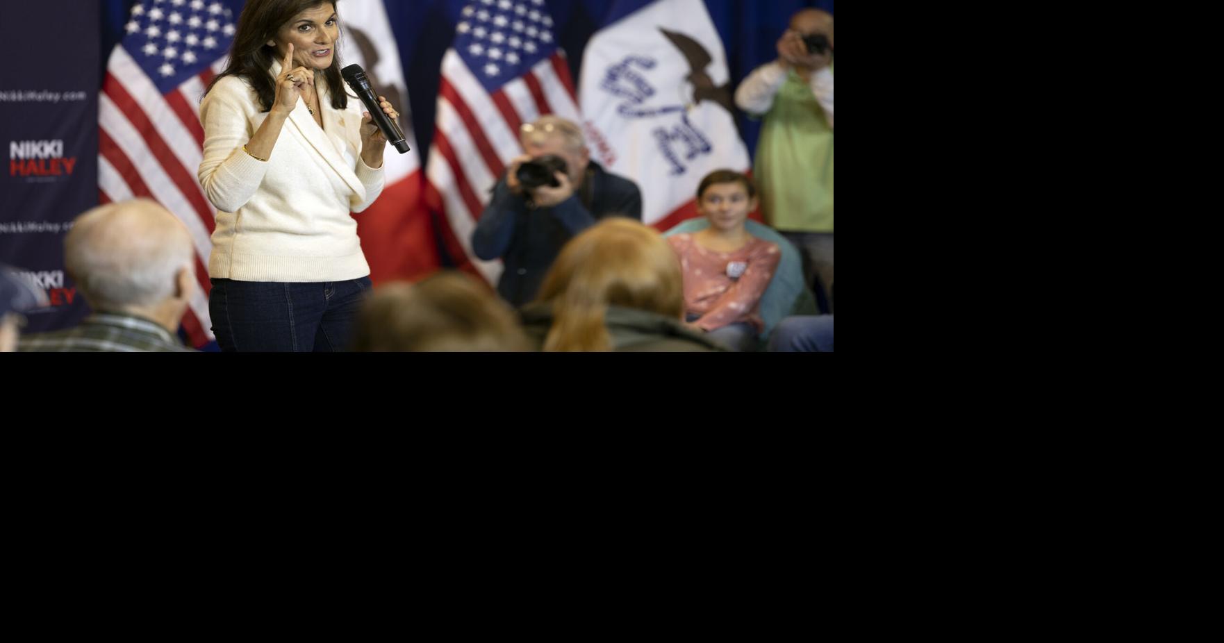 Haley defends against primary rivals, critiques Congress at Dubuque ...