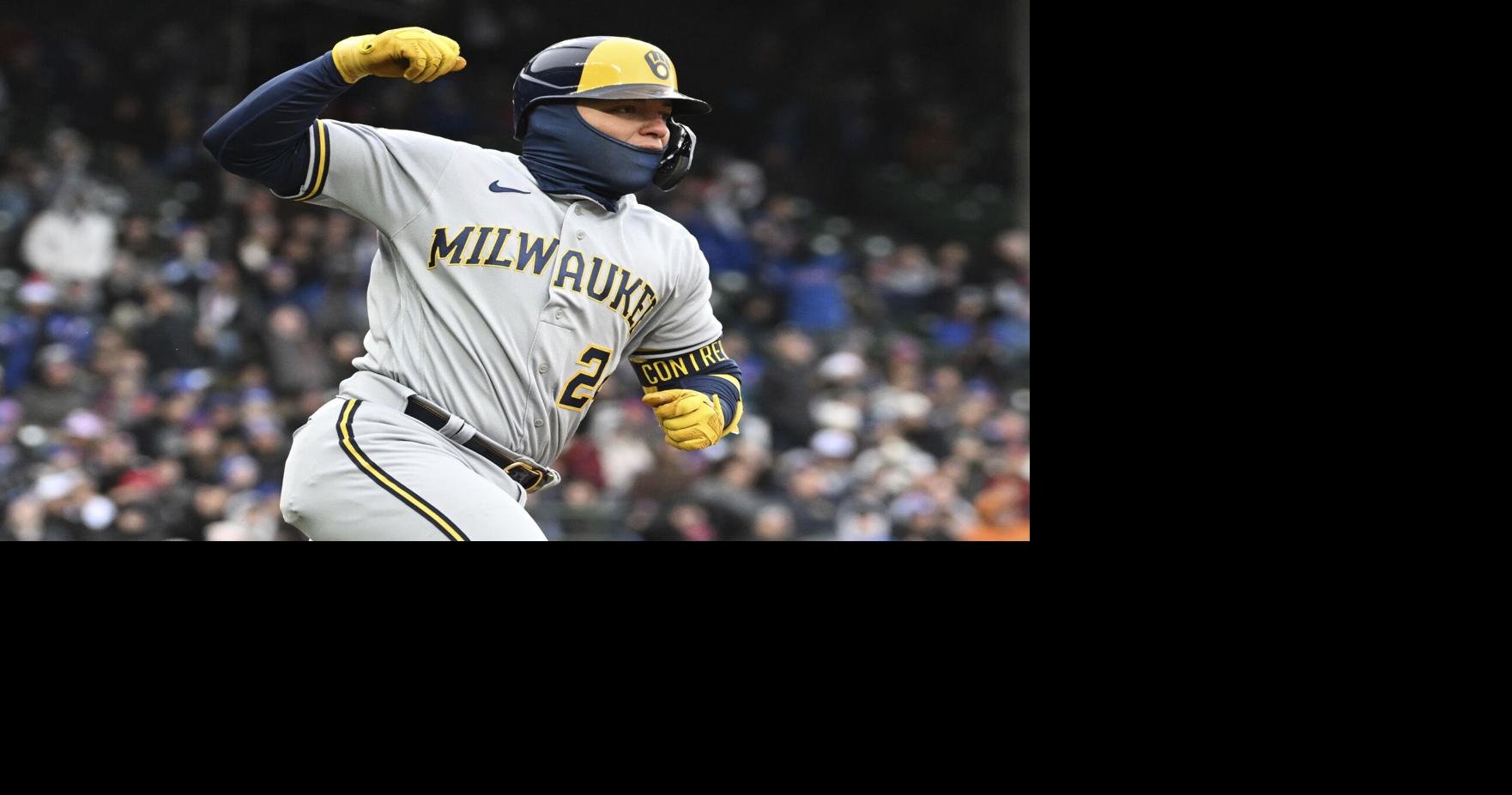 MLB: Contreras' 2-run single leads Brewers past Cubs, 3-1 | Other ...