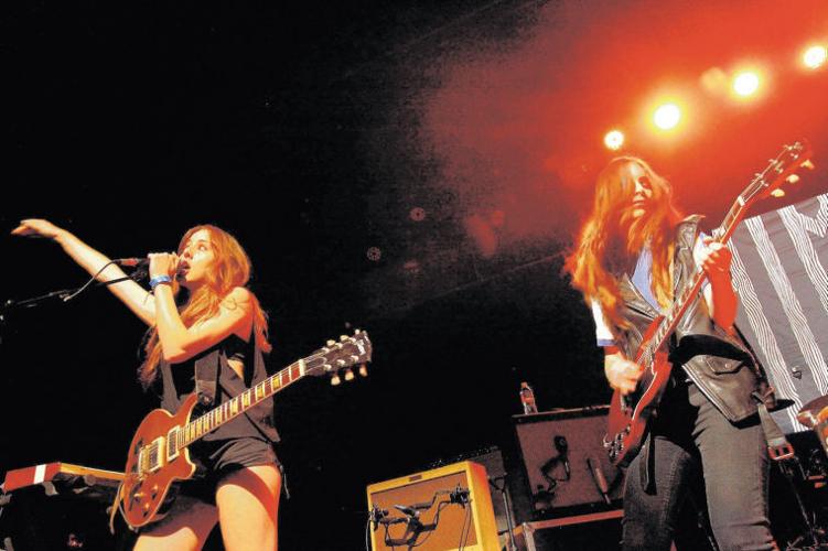 It's home for Haim: The red-hot band is happy to hit L.A.'s memory ...