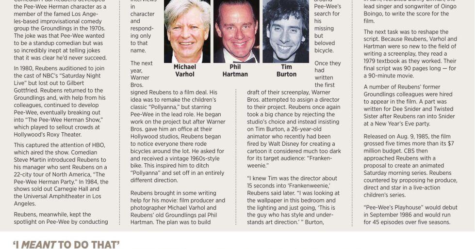 Further Review: Pee Wee Herman | Features | telegraphherald.com