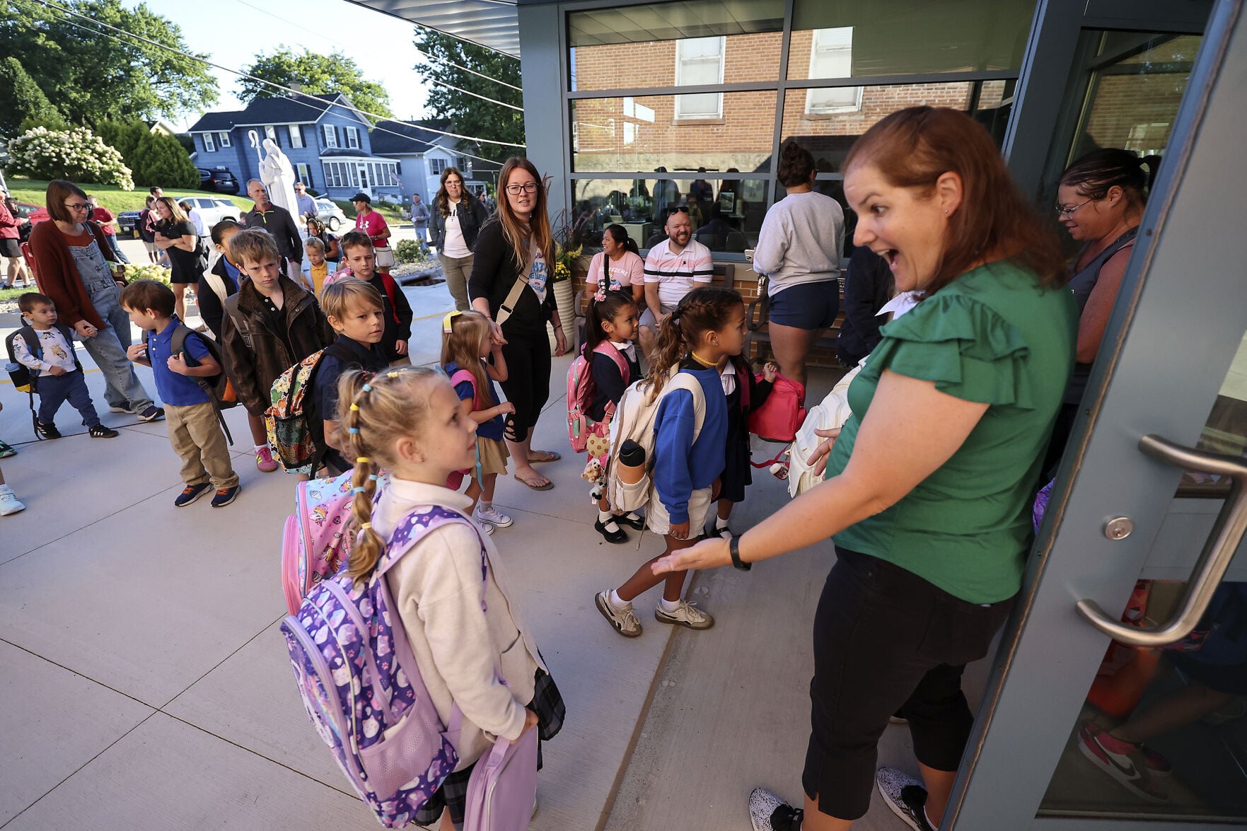 Dubuque students kick off school year in new, updated spaces | Tri ...