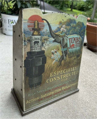 What's it worth on eBay? Spark plug counter display brings a Jumbo ...