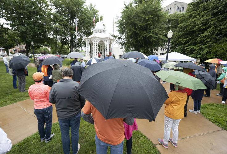 In Dubuque, people gather to demand action to stop gun violence | Tri ...