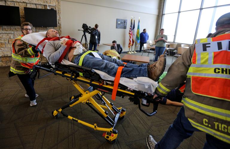 Local first responders test procedures with disaster drill at Dubuque ...