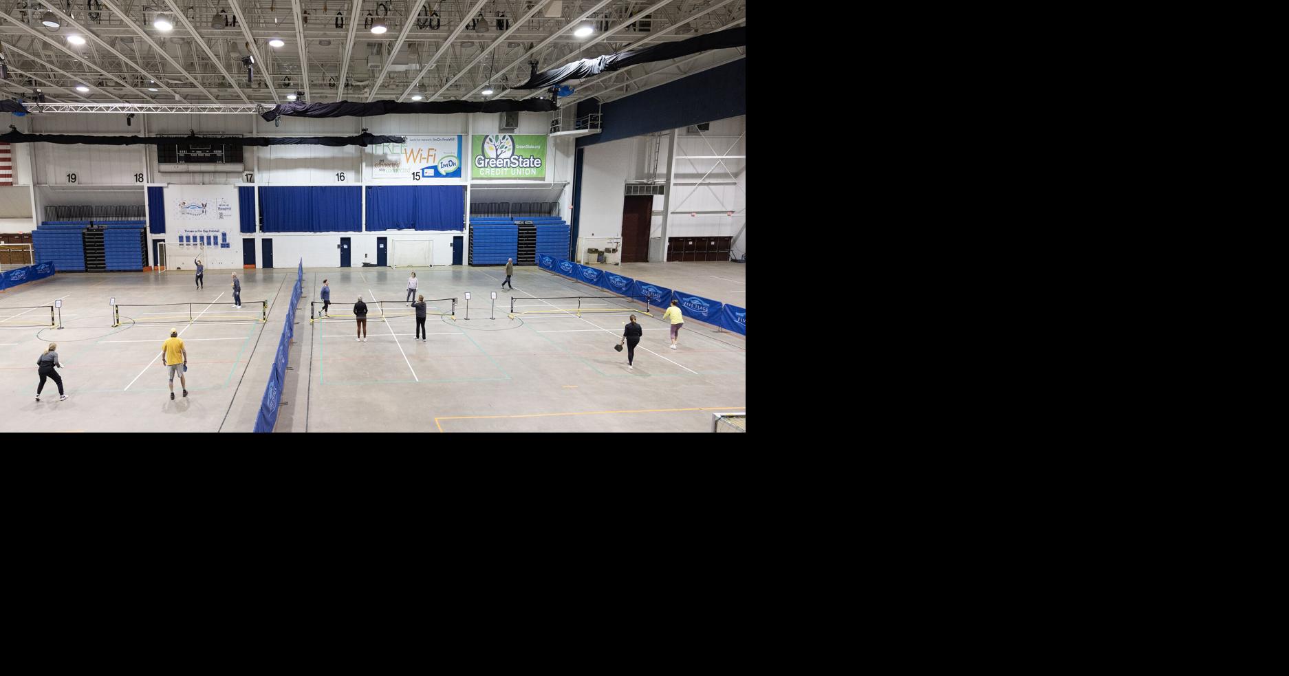Five Flags indoor pickleball courts draw crowds in opening months | Tri ...