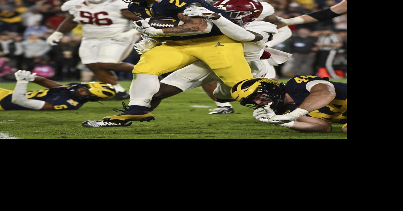 Michigan beats Alabama in overtime on Blake Corum's TD run to reach ...