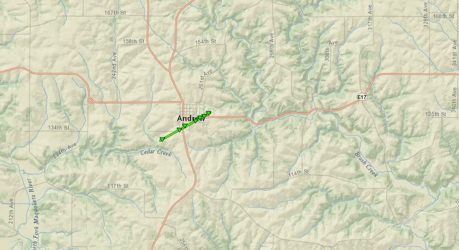 Andrew tornado blazes 1-mile path, peaks at 100 mph | Tri-state News ...