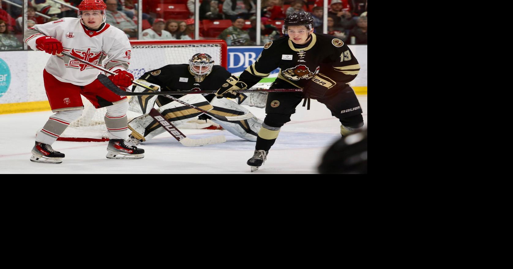 Clark Cup Playoffs: Muskegon one win away from sweeping Fighting Saints ...