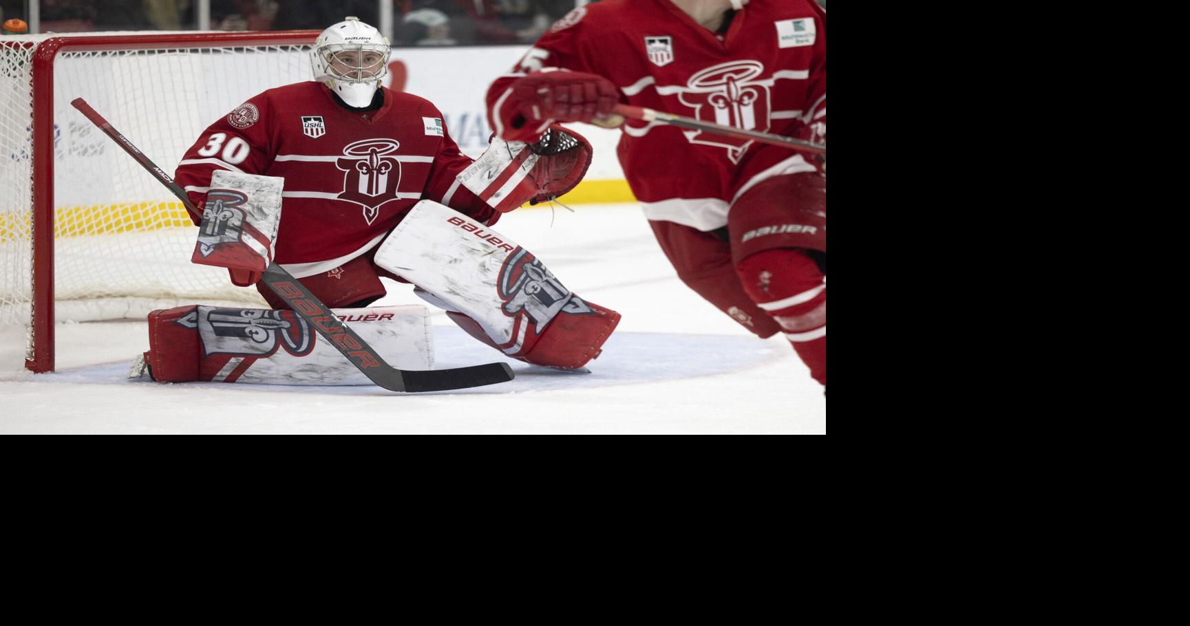 USHL: Fighting Saints goalie Brännman commits to Michigan | Local ...