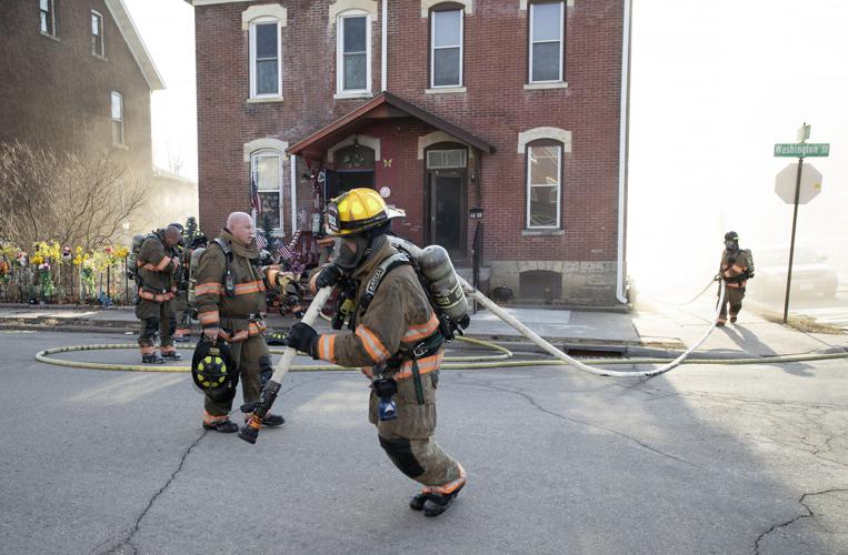 Fire strikes distinctive Dubuque home; no injuries reported | Tri-state ...