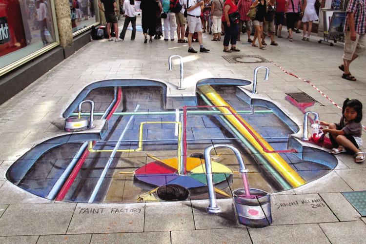 They're Painting the Pavement | Dubuque News | telegraphherald.com