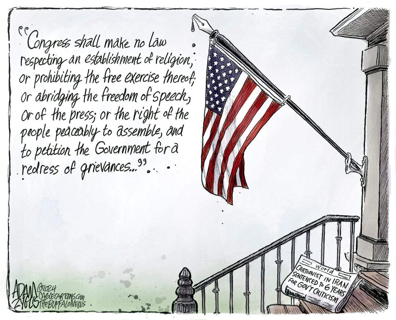 Zyglis: Freedom | Opinion | telegraphherald.com