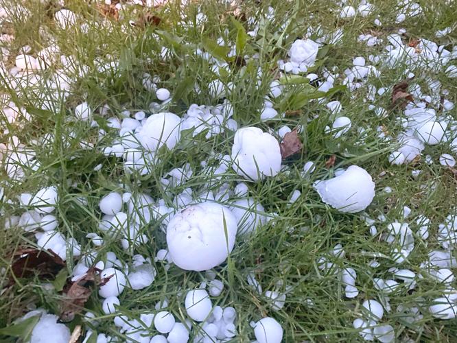 Friday morning storm drops baseball-sized hail in southwest Wisconsin ...