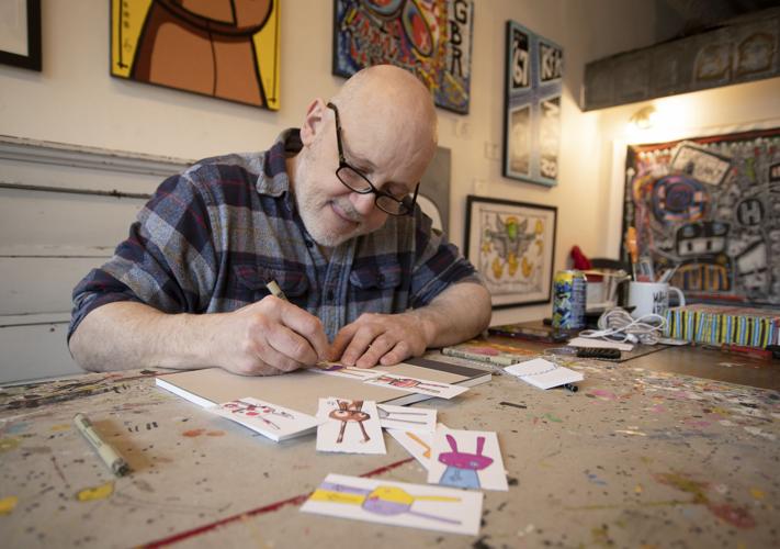 Local artist expresses his journey, helps others with mental illness ...