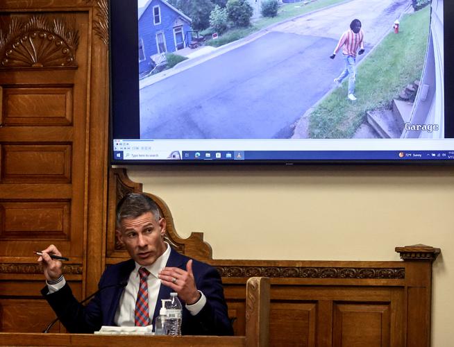Evans trial: Security cameras captured portions of fatal 2022 shooting ...
