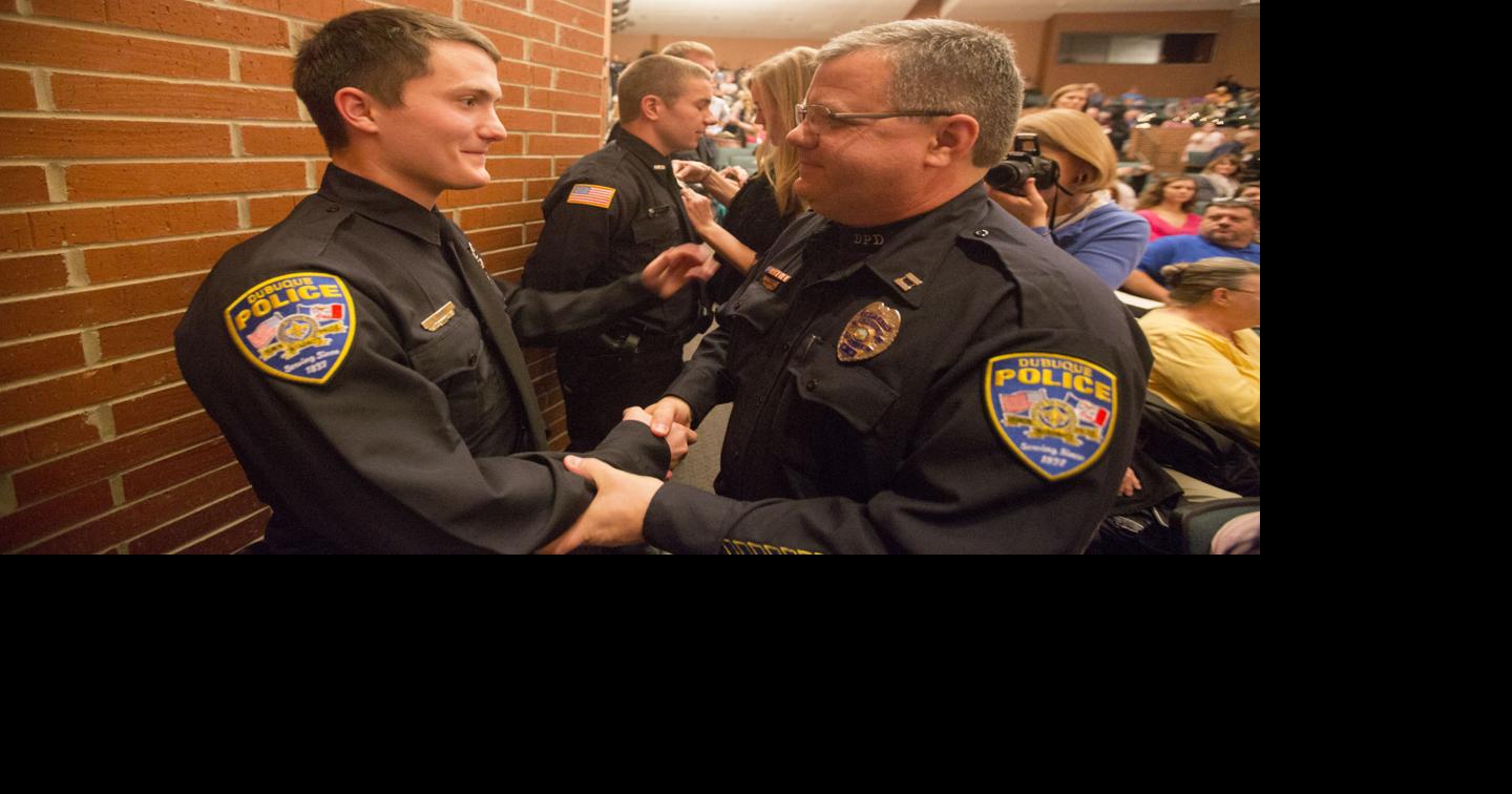The force awakens: New Dubuque officers graduate from academy | Tri ...