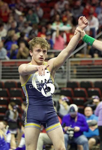 Prep wrestling: Cascade's Morris scores late takedown to earn title ...