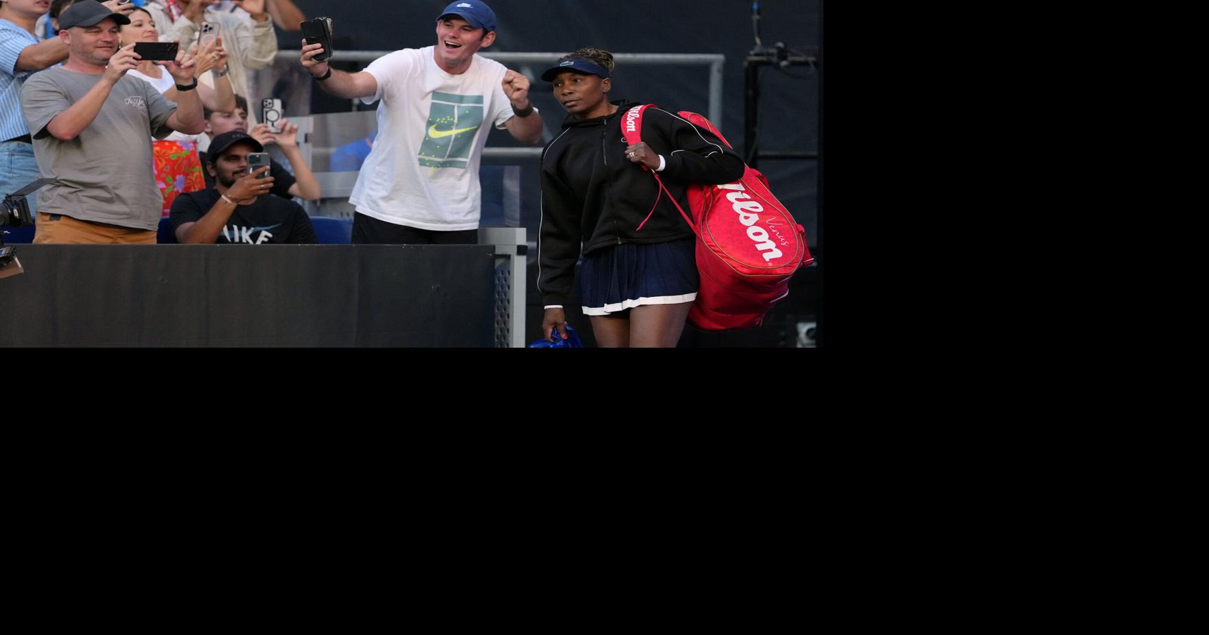 At 45, Venus Williams sets record at Australian Open but falls in the ...