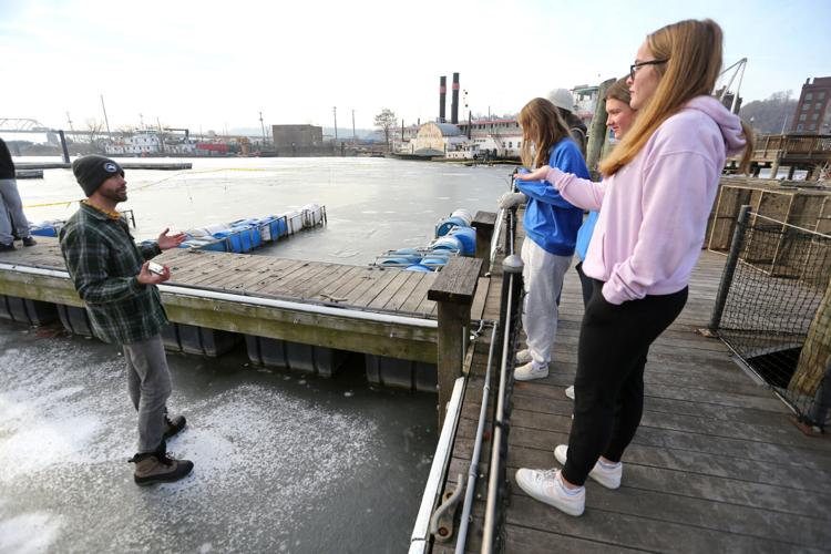 Wahlert students investigate otters, falcons during school's first J ...