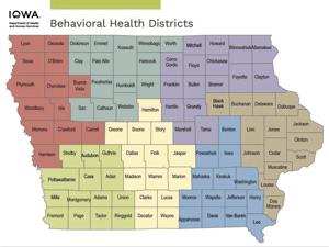 Iowa releases new behavioral health district maps, groups 3 local ...