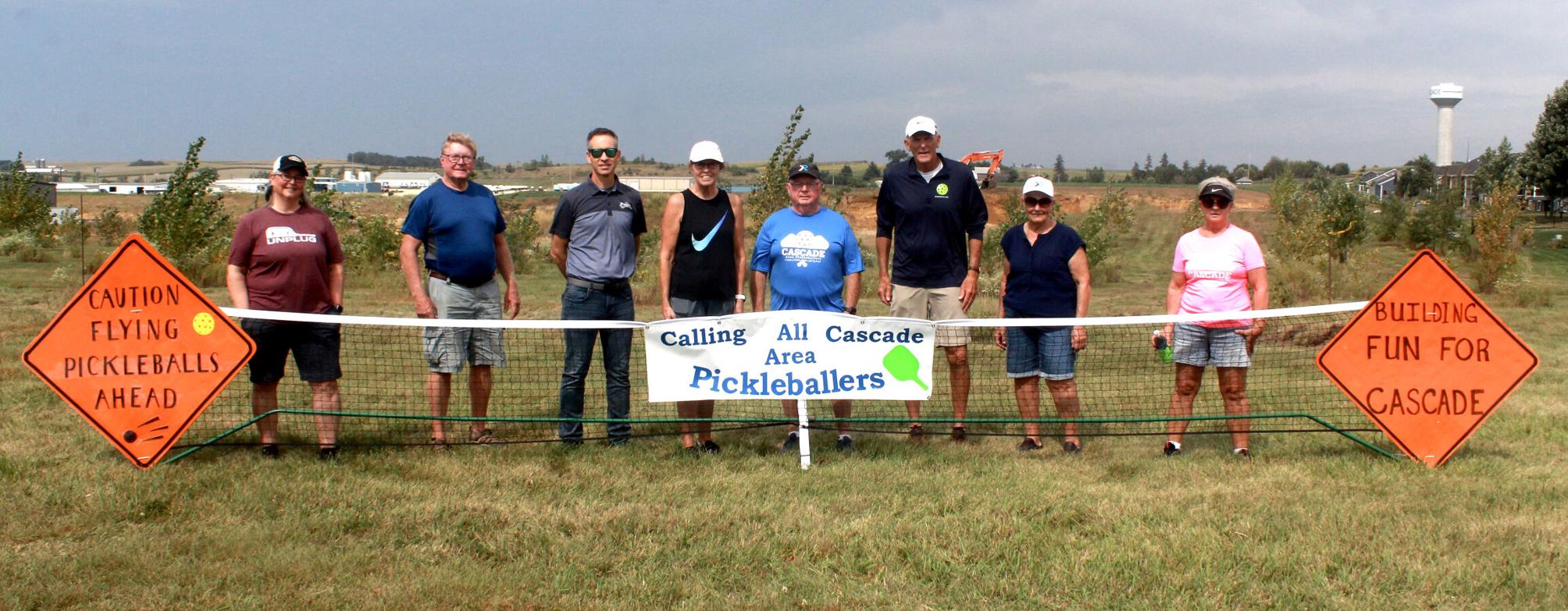 Cascade pickleball court project progresses | Tri-state News ...