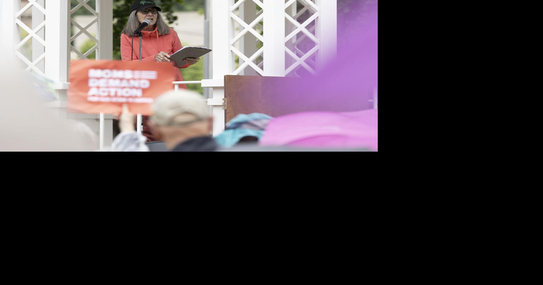 In Dubuque, people gather to demand action to stop gun violence | Tri ...