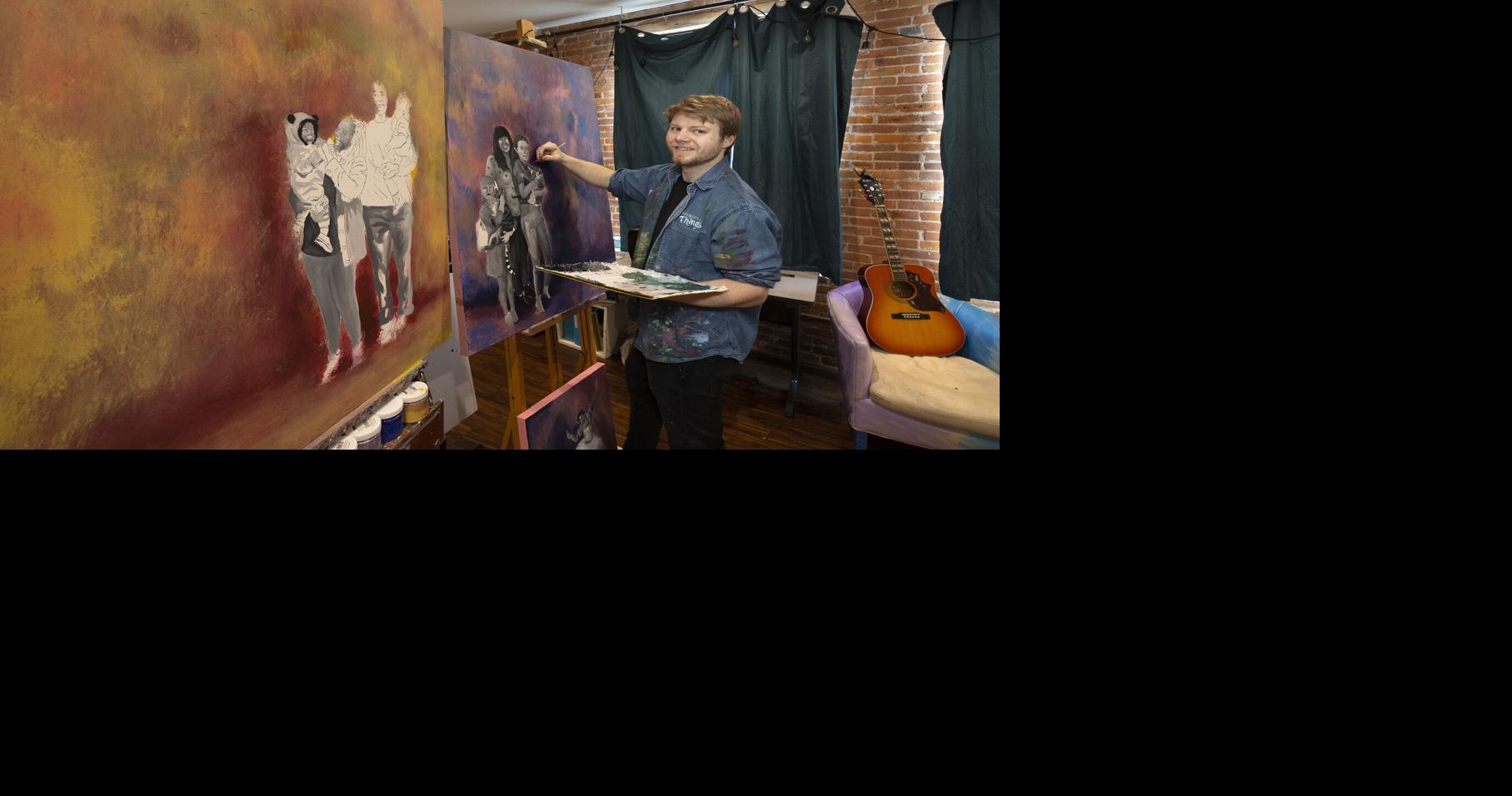 Painting the story: Dubuque artist David Barba explores a deeper ...