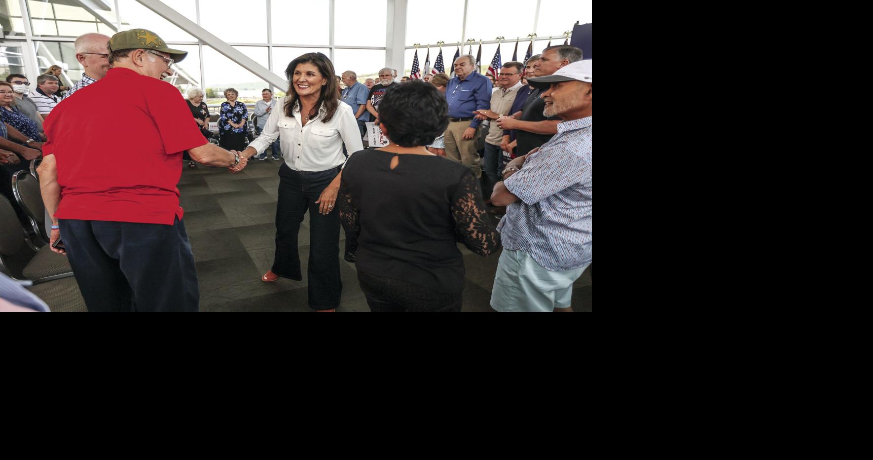 Haley seeks to balance respect for past, focus on future in Dubuque ...