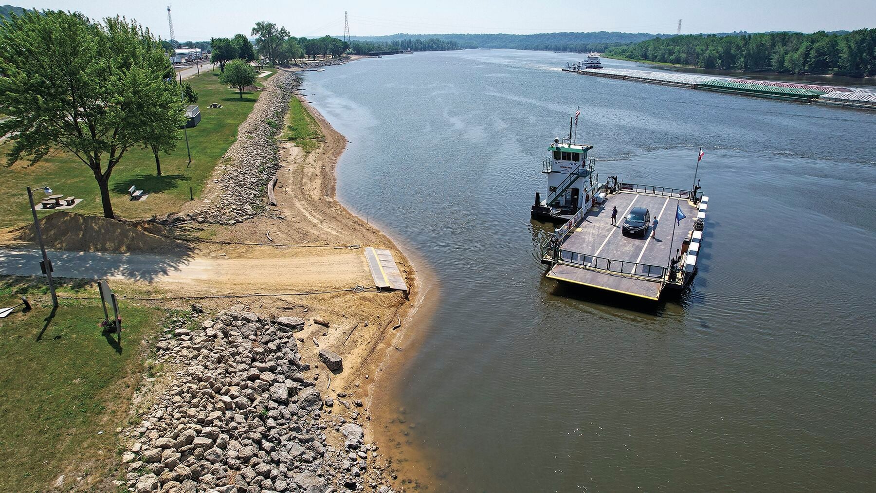 Reopening of Cassville ferry restores vital link between Iowa ...