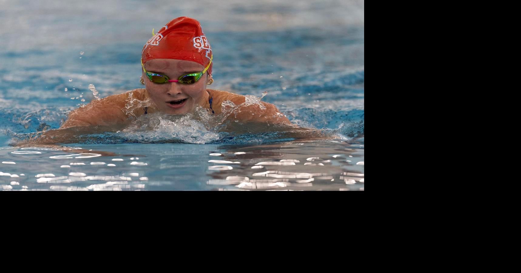 Girls prep swimming: City swimmers take aim at Marshalltown | Local ...