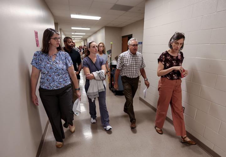 Dubuque school board commends Senior renovations during tour | Tri ...