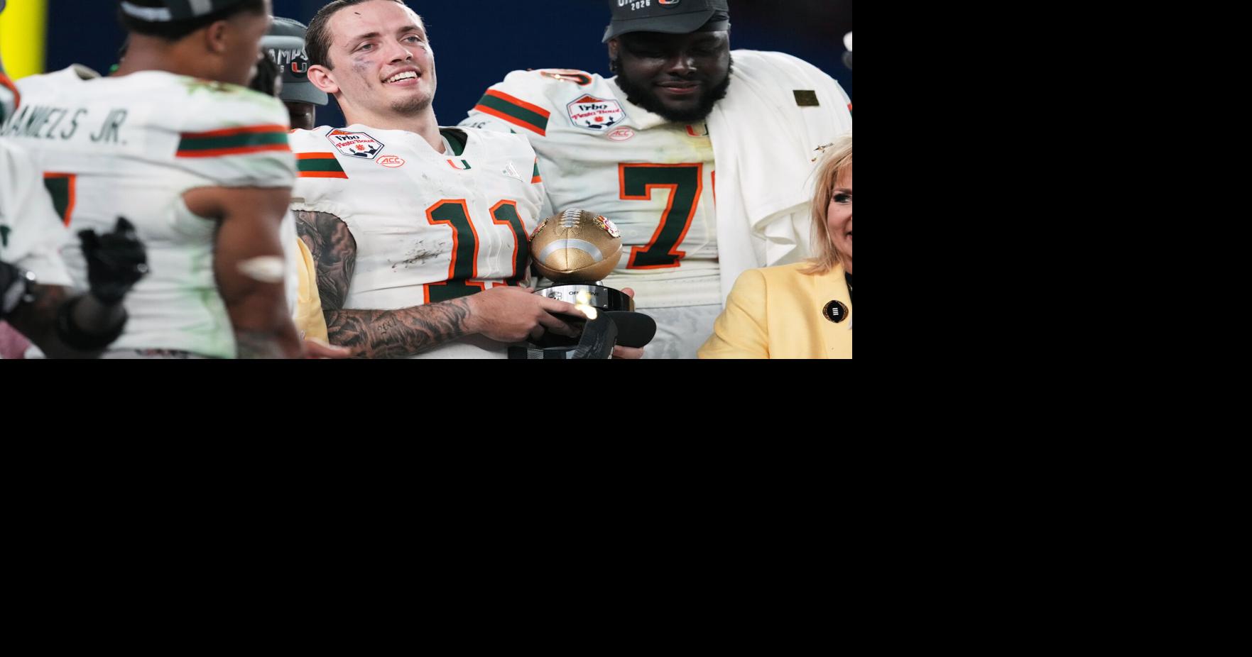 Carson Beck's college career set to end when Miami faces Indiana in ...