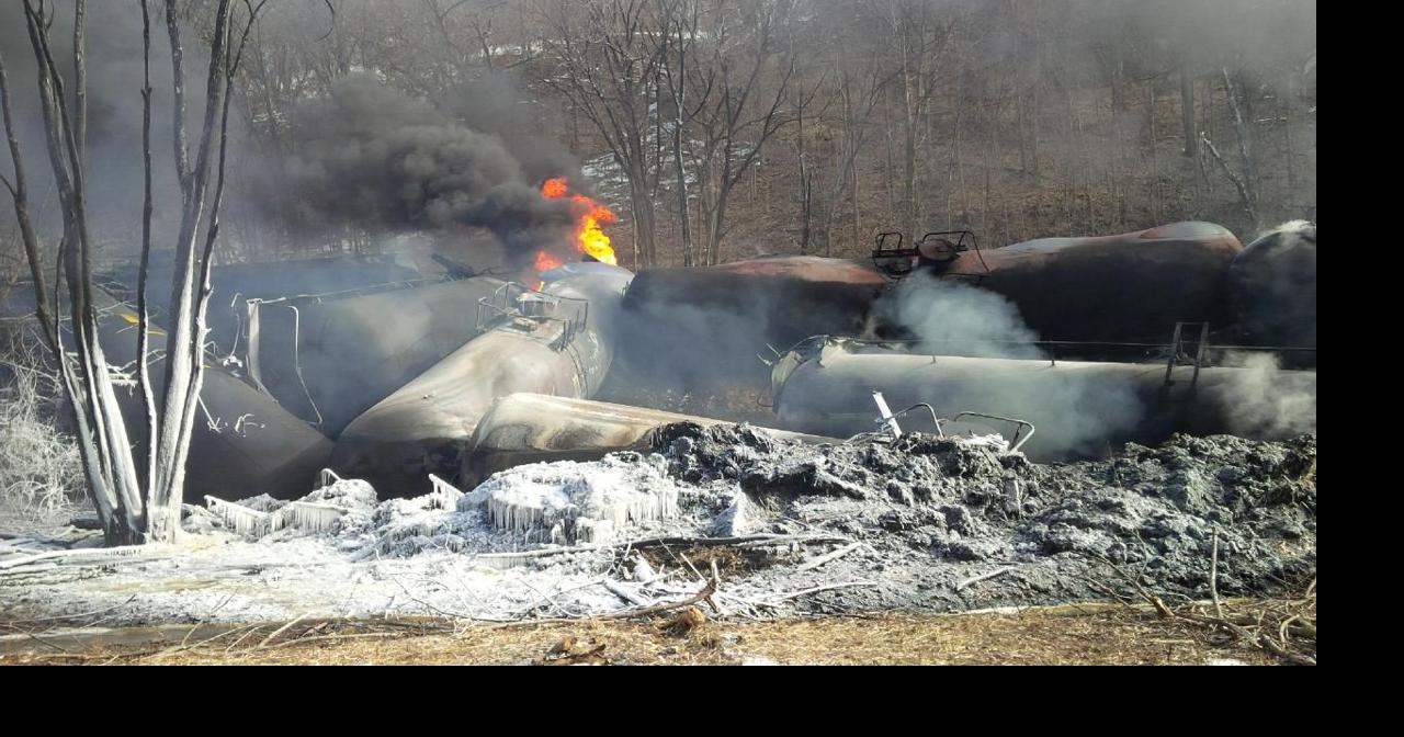UPDATE: FRA predicts explosions as railcar allowed to burn | Tri-state ...